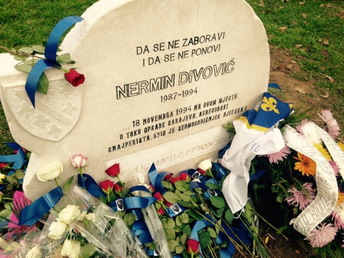 OTKRIVENO MEMORIJELANO OBILJEŽJE ZA DJEČAKA NERMINA DIVOVIĆA, KOJEG SU ...