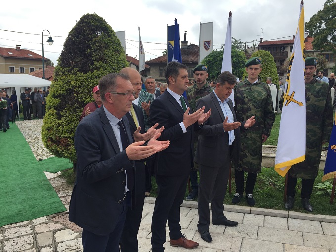 OBILJEŽENA GODIŠNJICA POGIBIJE LEGENDARNOG KOMANDANTA ALIJE MILADINA ...