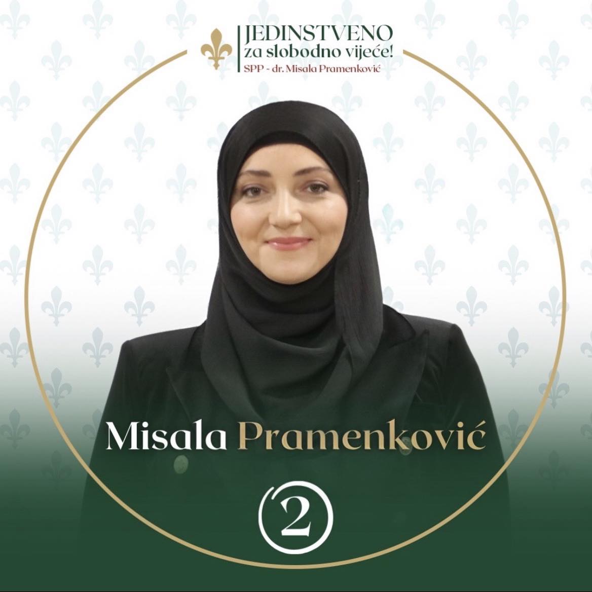 DR. MISALA PRAMENKOVIĆ JE NA ČELU LISTE ZA BNV KOJA ĆE PREDSTAVLJATI ...