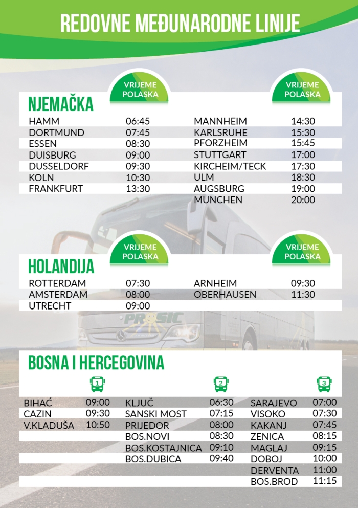 SA “PROŠIĆ” BUSEVIMA PUTUJTE BOSNOM I EUROPOM — Bosnjaci.Net